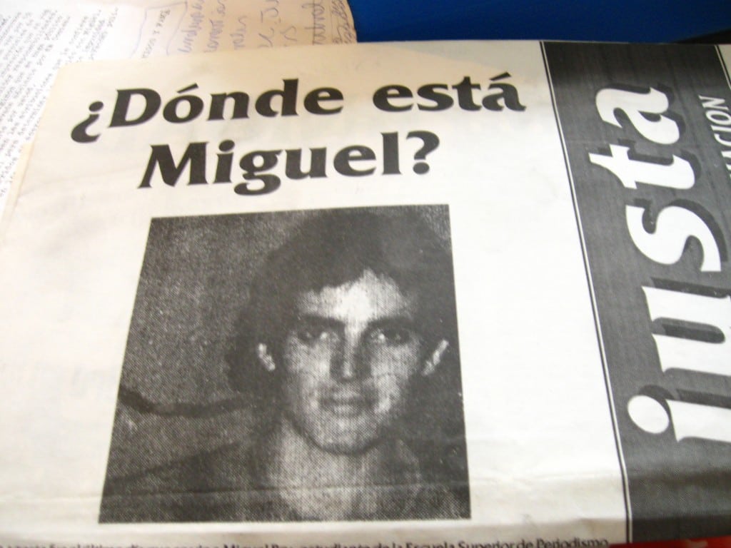30 años sin saber dónde está Miguel Bru – Andar