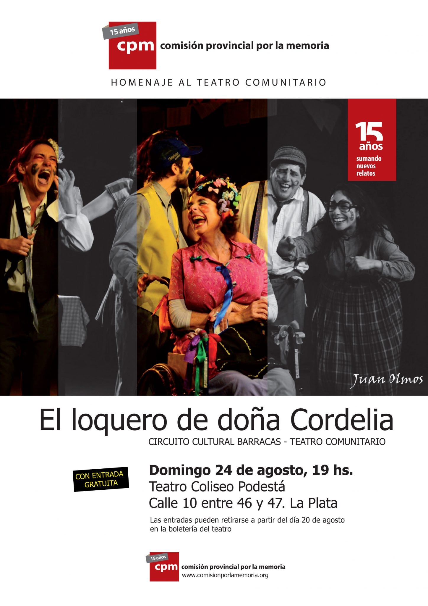 “El loquero de Doña Cordelia” en La Plata – Andar